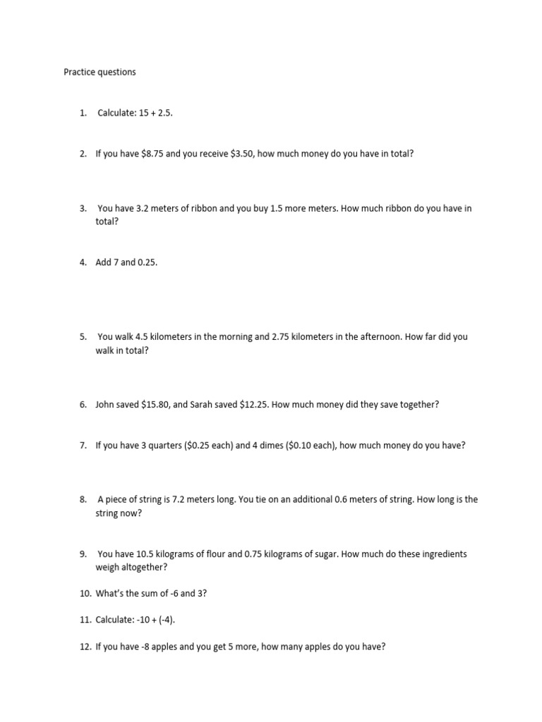 UT Practice Questions | PDF