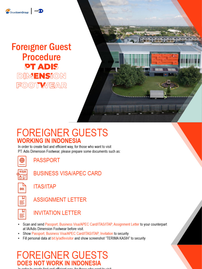 FOREIGNER GUEST PROCEDURES | PDF