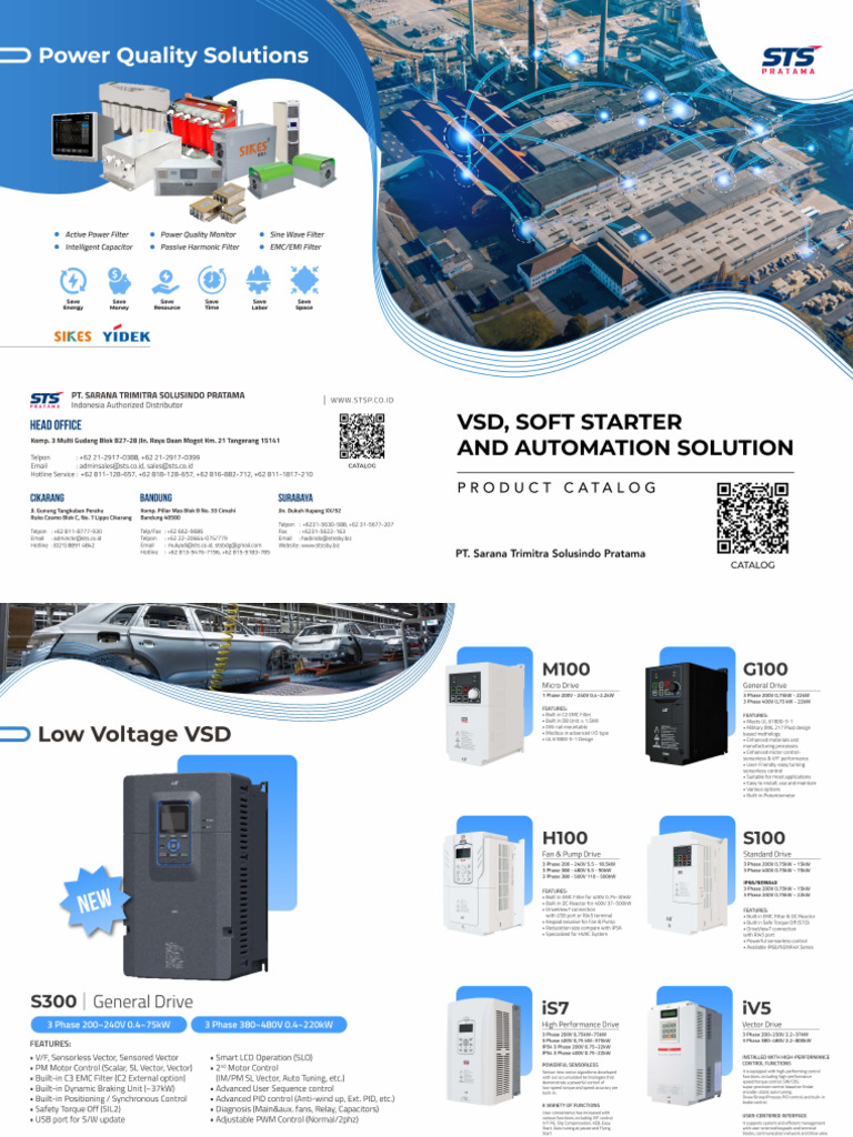 VSD, Softstarter & Automation Solution 240624 | PDF