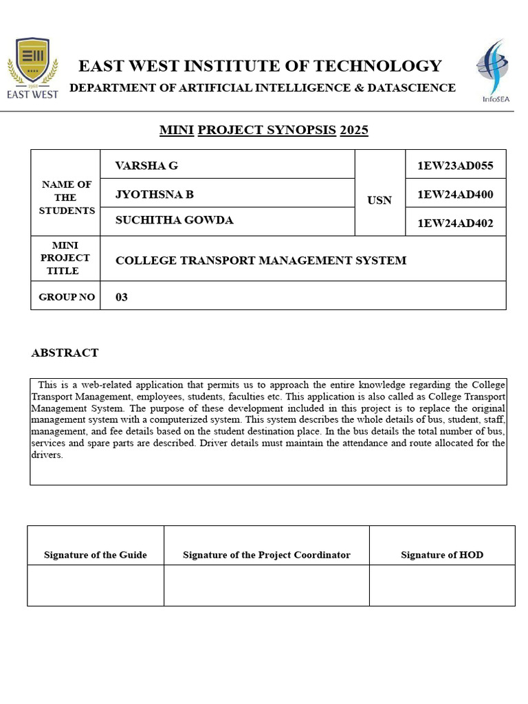 Mini Project Jsv | PDF