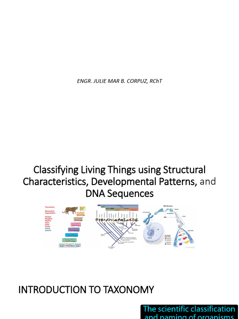 4.2.systematics Based On Evolutionary Relationships | PDF | Prokaryote ...