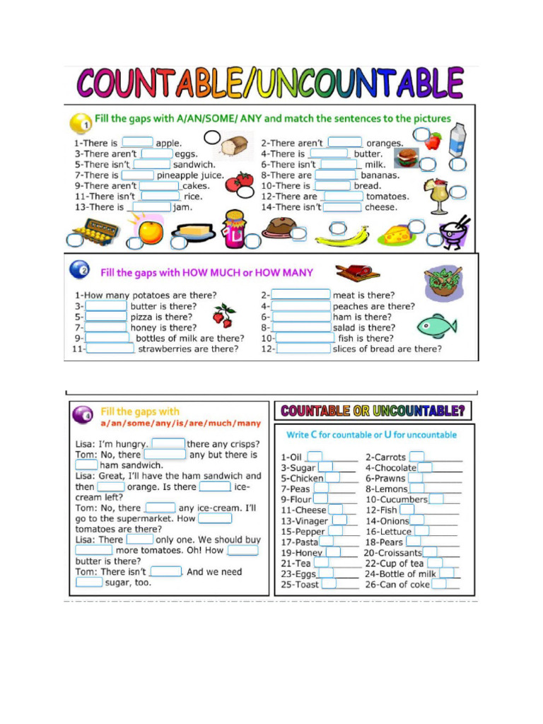 6, countable- uncountable | PDF