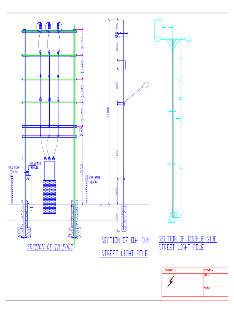 Out Door Electrical Site Plan Detail-Model | PDF