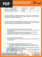 Employee Uniform Issuance Record | PDF | Bathing | Components