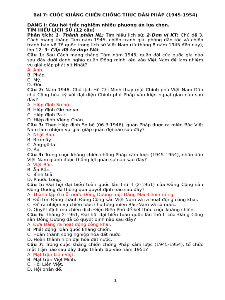 BAI 7. KCCP (TĐ) | PDF