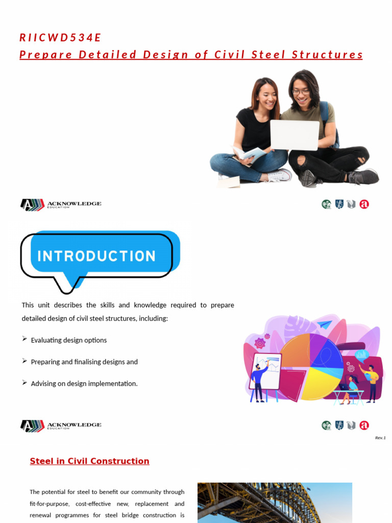 RIICWD534E Prepare Detailed Design of Civil Steel Structures (Part I ...