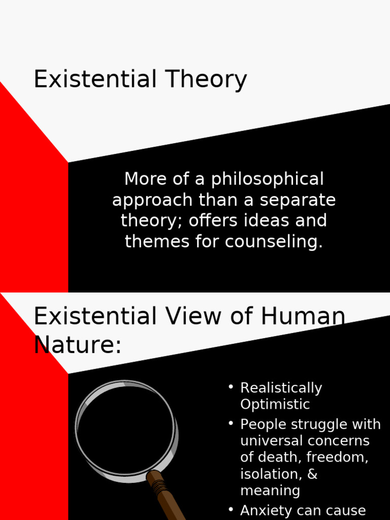 Existential Therapy (1) | PDF | Existentialism | Psychology