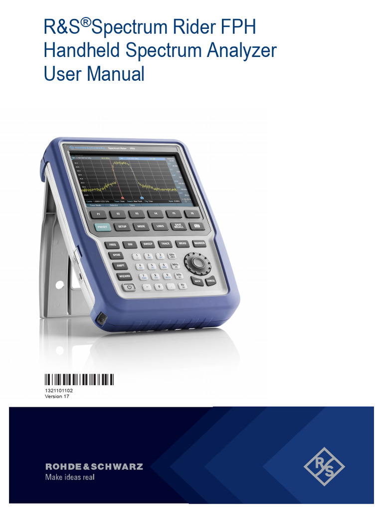 FPH User Manual en 17 | PDF | Electromagnetic Interference | Bandwidth ...