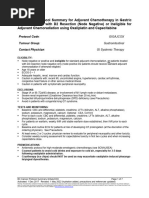 BFM 95 Protocol | PDF | Leukemia | Diseases And Disorders