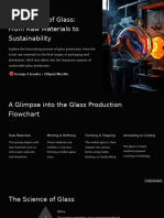 Glass Process Flow Chart | PDF | Glasses | Homogeneous Chemical Mixtures