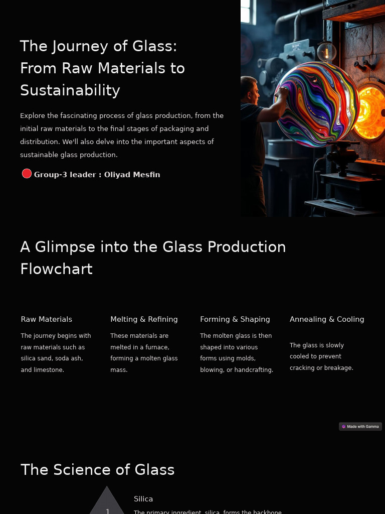 Glass Production: From Raw to Sustainable | PDF | Glasses | Silicon Dioxide