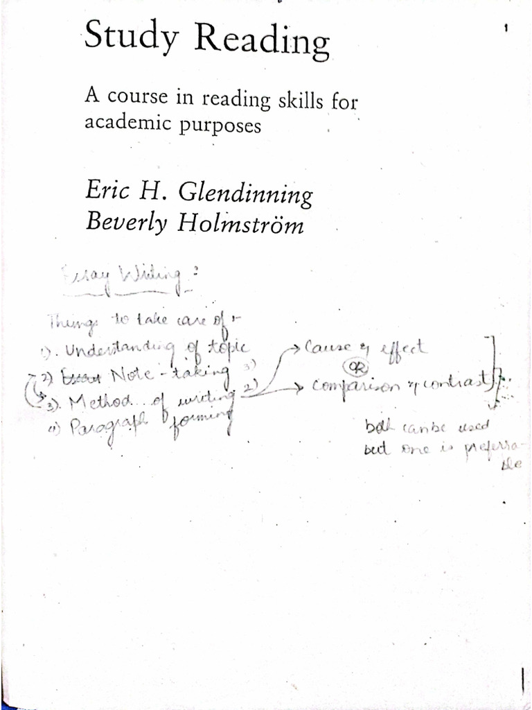 Study Reading Skills | PDF