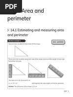 Area and Perimeter Worksheet Grade 4 | PDF | Area | Length