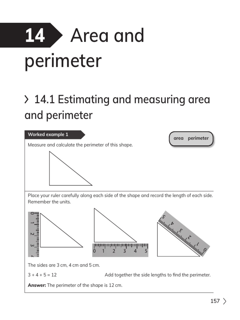 Area and Perimeter Calculations Guide | PDF | Area | Length