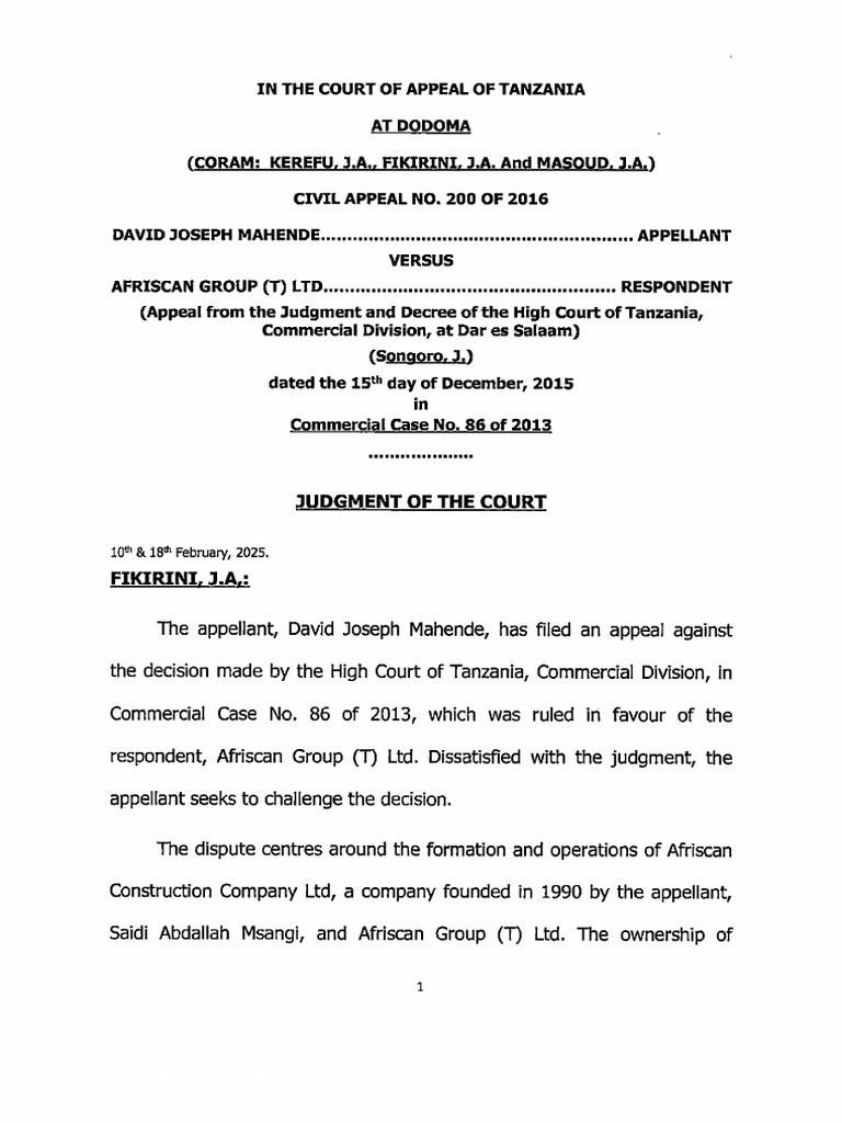 MD, Mendez - Transfer of Shares in A Company, The Burden of Proof ...