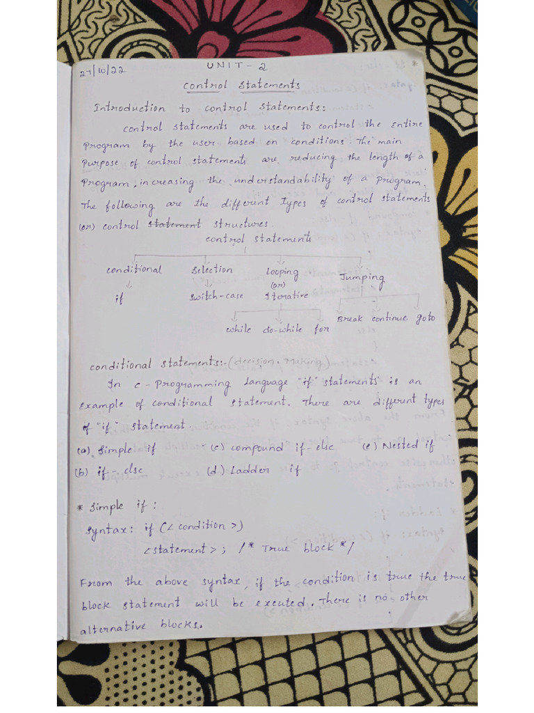 Unit-2 C Programming | PDF