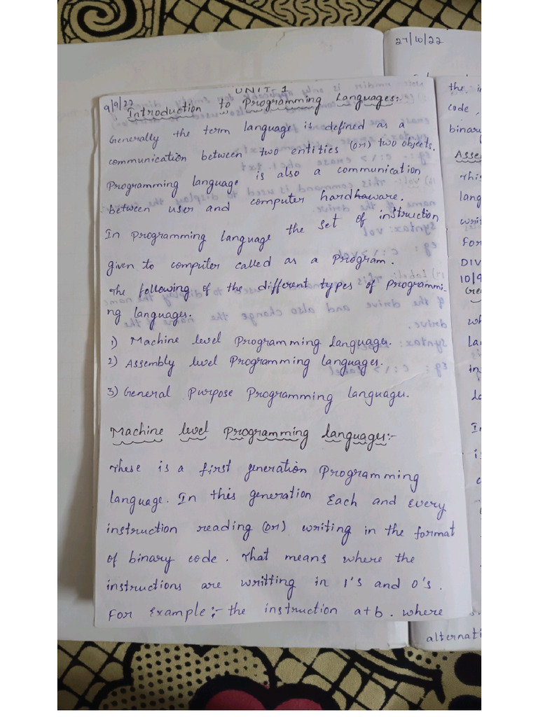 Unit-1 C Programming | PDF