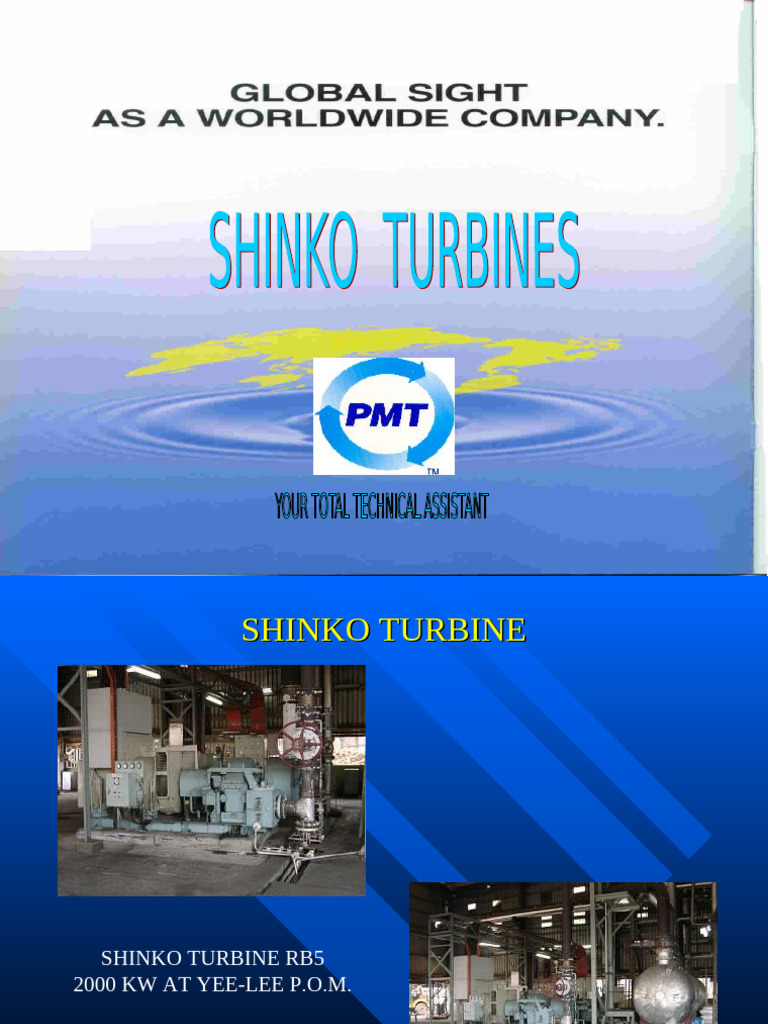 Shinko RB5 Steam Turbine Manual | PDF | Pump | Valve