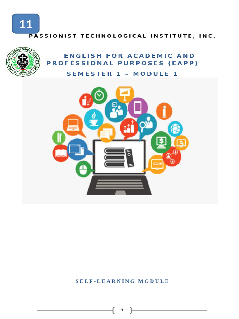 EAPP Module: Academic Language Skills | PDF | English Language ...