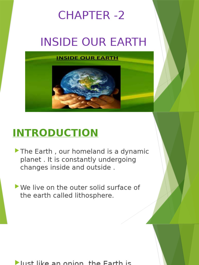 Ch-2 Inside Our Earth | PDF | Rock (Geology) | Igneous Rock