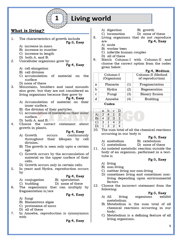 [Urstrulyrm] Ncert Line by Line Botany-5-9 | PDF | Taxonomy (Biology) | Genus