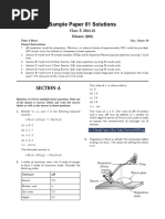 Science Noida 30 Sample Papers (Solved) | PDF