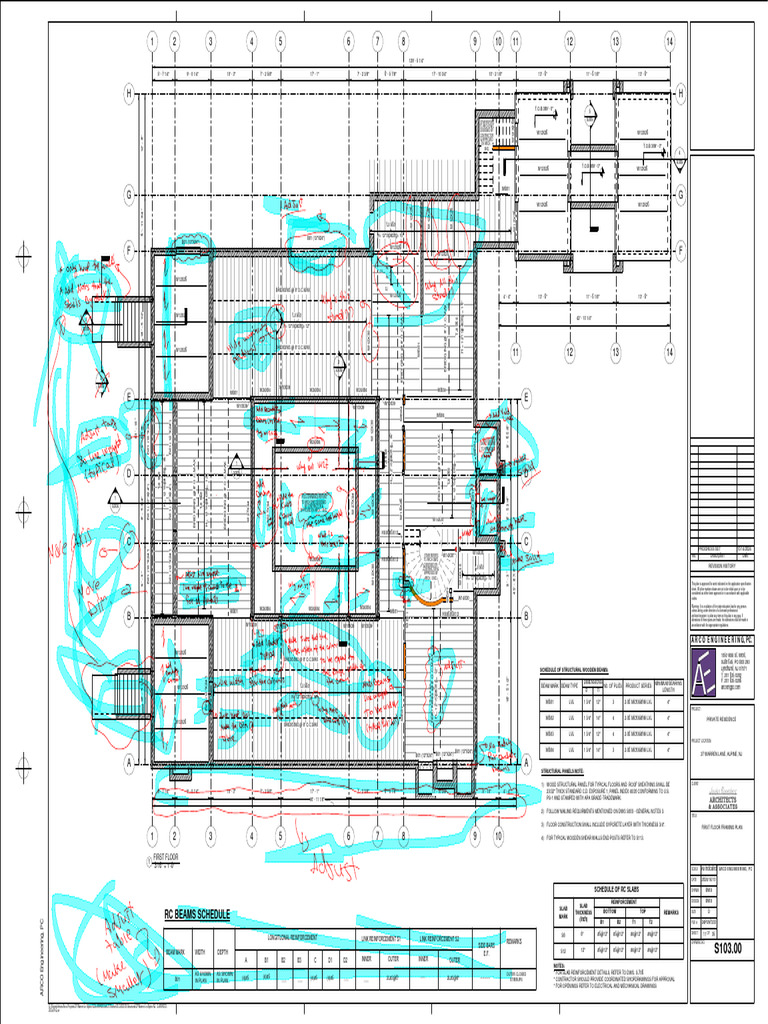 First and Second Floor Framing Plans | PDF