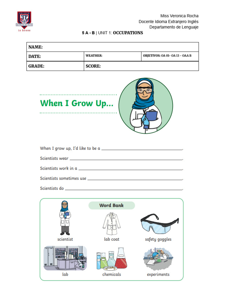 5 a - b _ Occupations | PDF