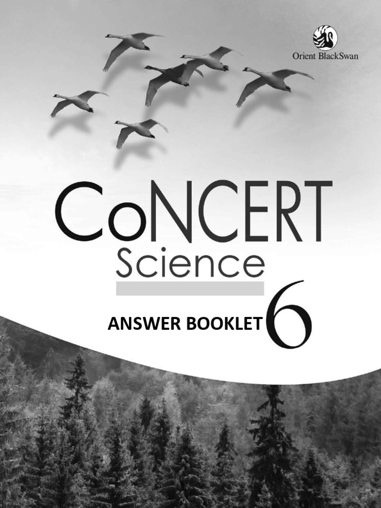 CoNCERT Science 6 Answer Booklet | PDF | Foods | Vitamin
