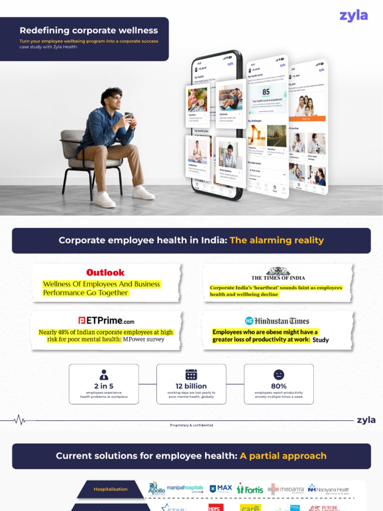 Zyla Health: Transforming Corporate Wellness | PDF | Physical ...