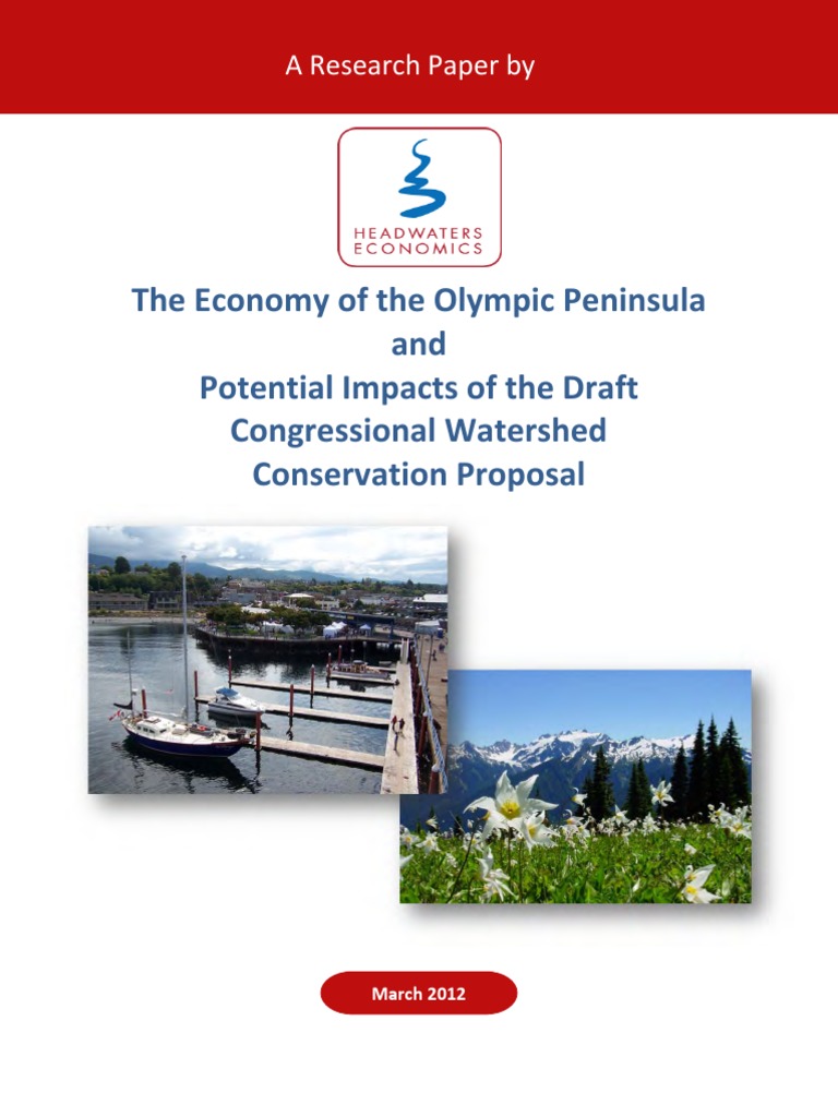 Olympic Peninsula Report | PDF | Recession | Employment
