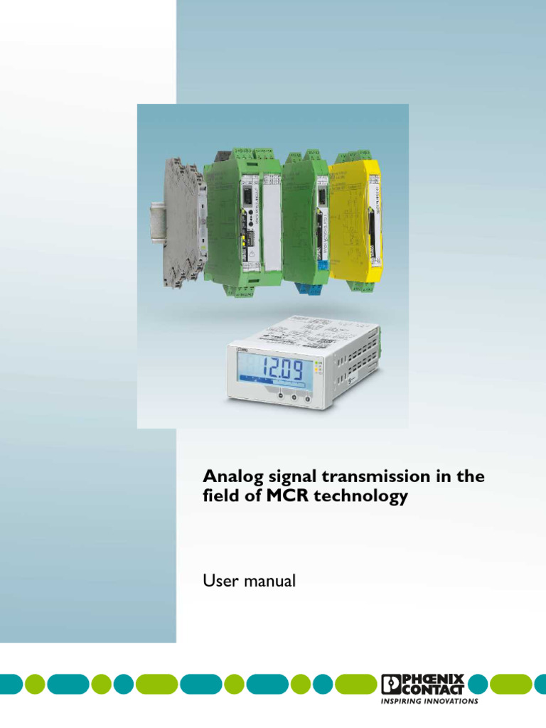 En MCR Technology User Manual | PDF | Thermocouple | Sensor