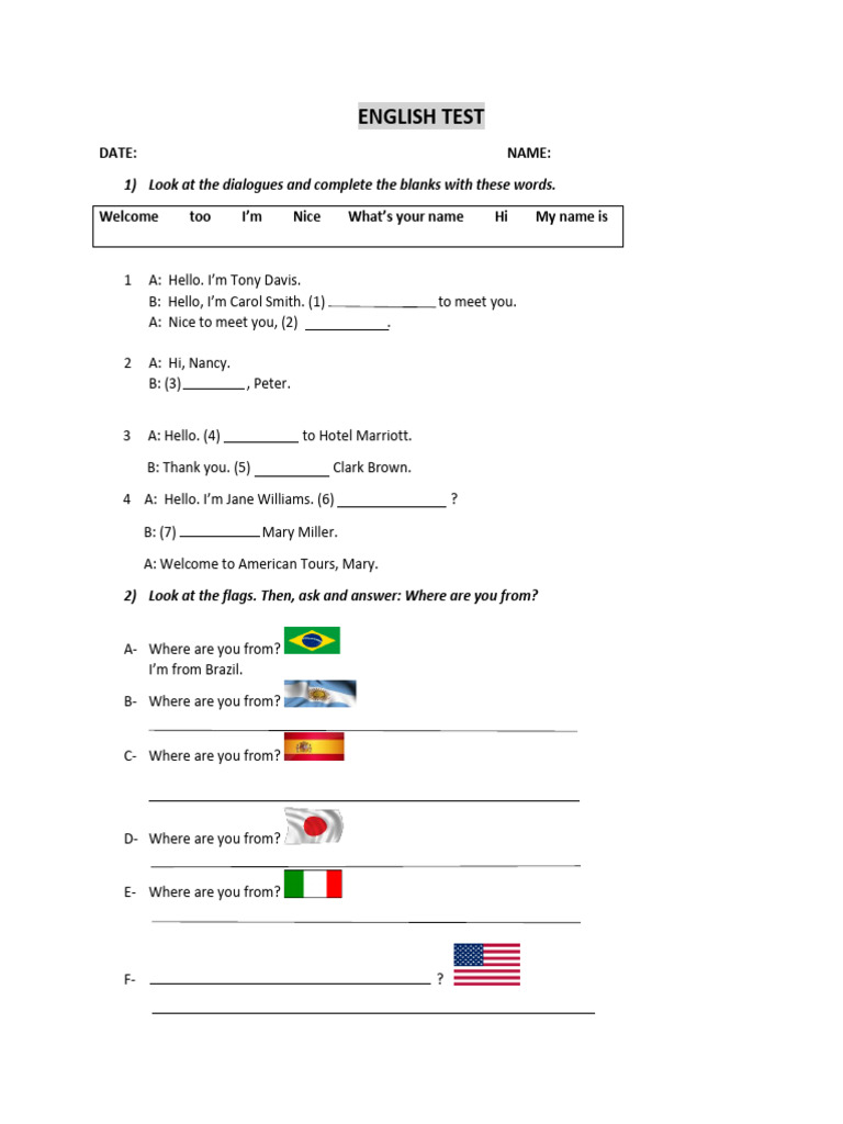 ENGLISH TEST FOR EEMPA | PDF