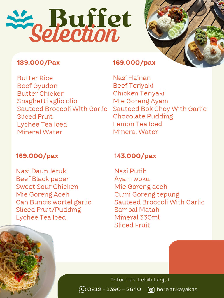 BUFFET KAYAKAS CRIB & CAMP | PDF