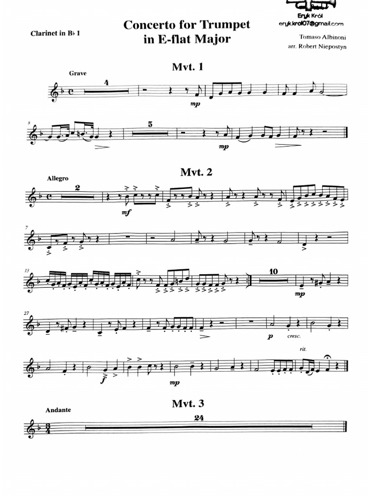 Clarinet 1,2 | PDF