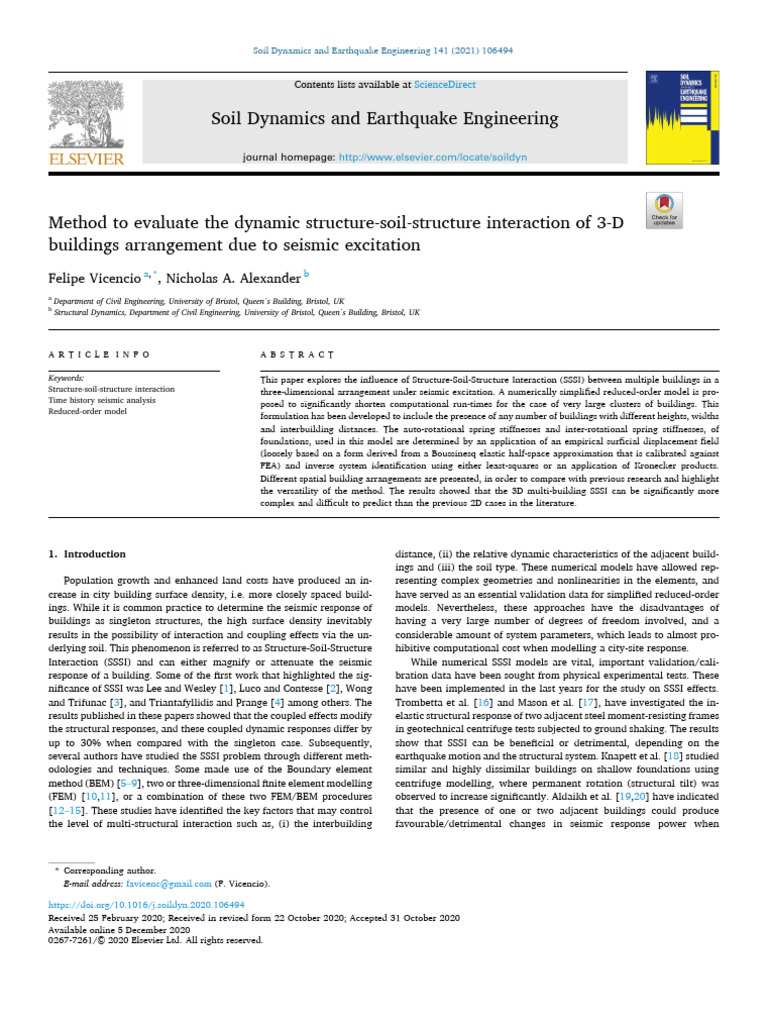 1 s2.0 S0267726120311209 Main | PDF | Linear Elasticity | Finite Element Method