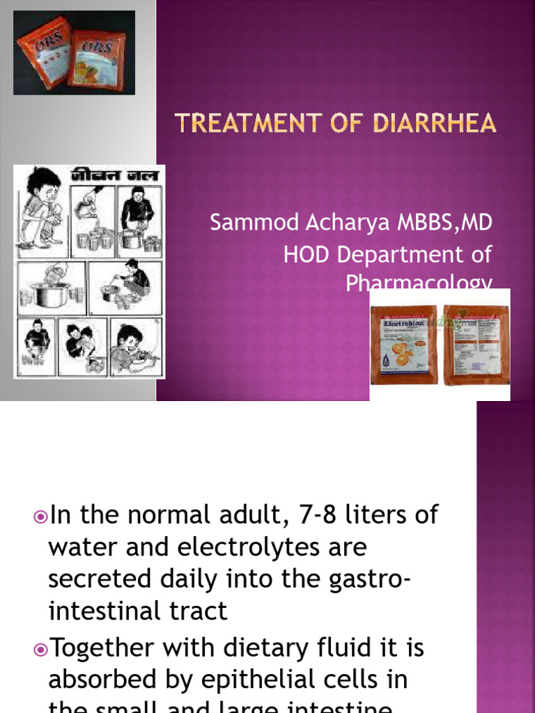 Diarrhea Management and Treatment Strategies | PDF | Gastroenterology ...