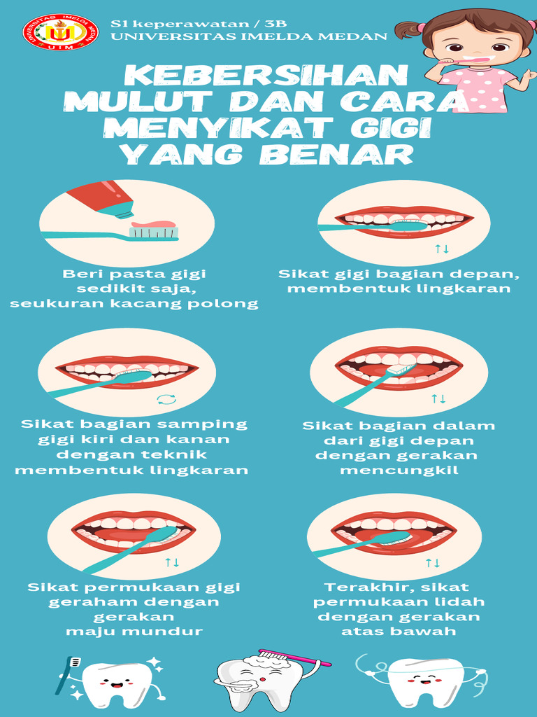 Cara Menyikat Gigi yang Benar | PDF