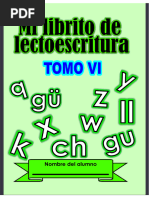Mi Librito de Lectoescritura Tomo II | PDF