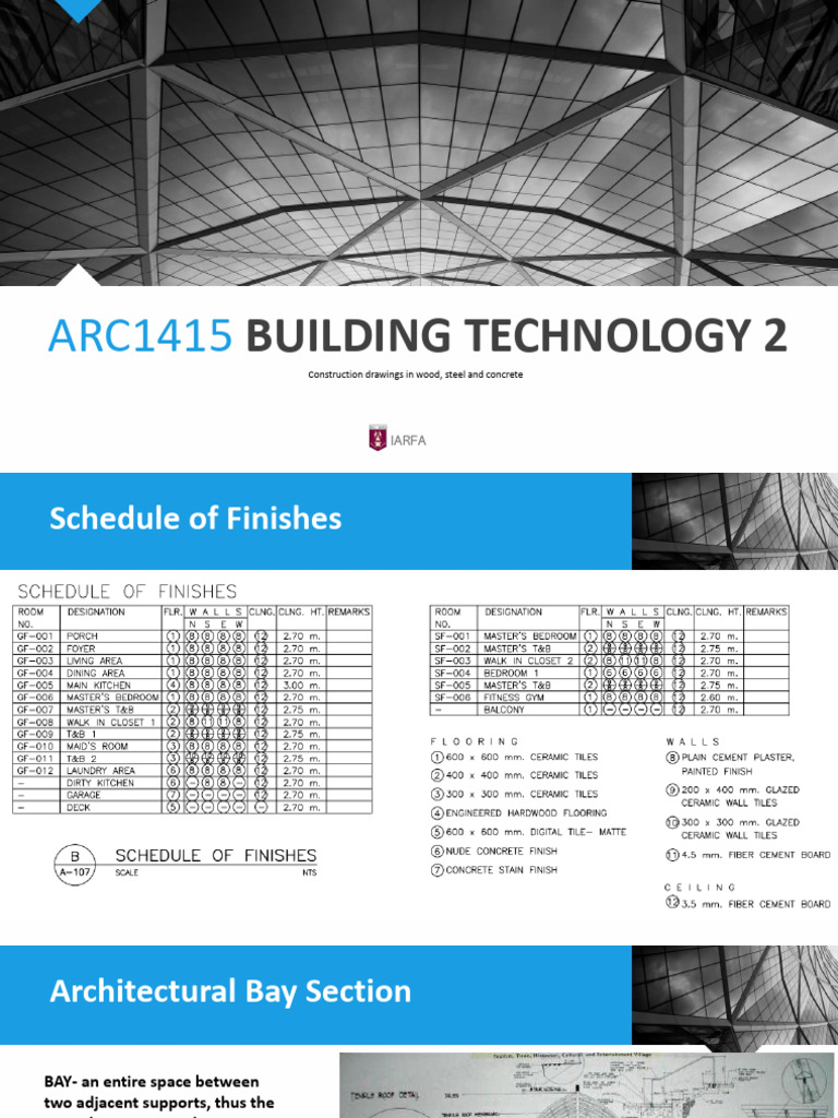 Lec 03 Architectural Details | PDF