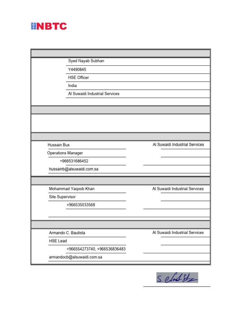 Candidate Reference Information Sheet | PDF