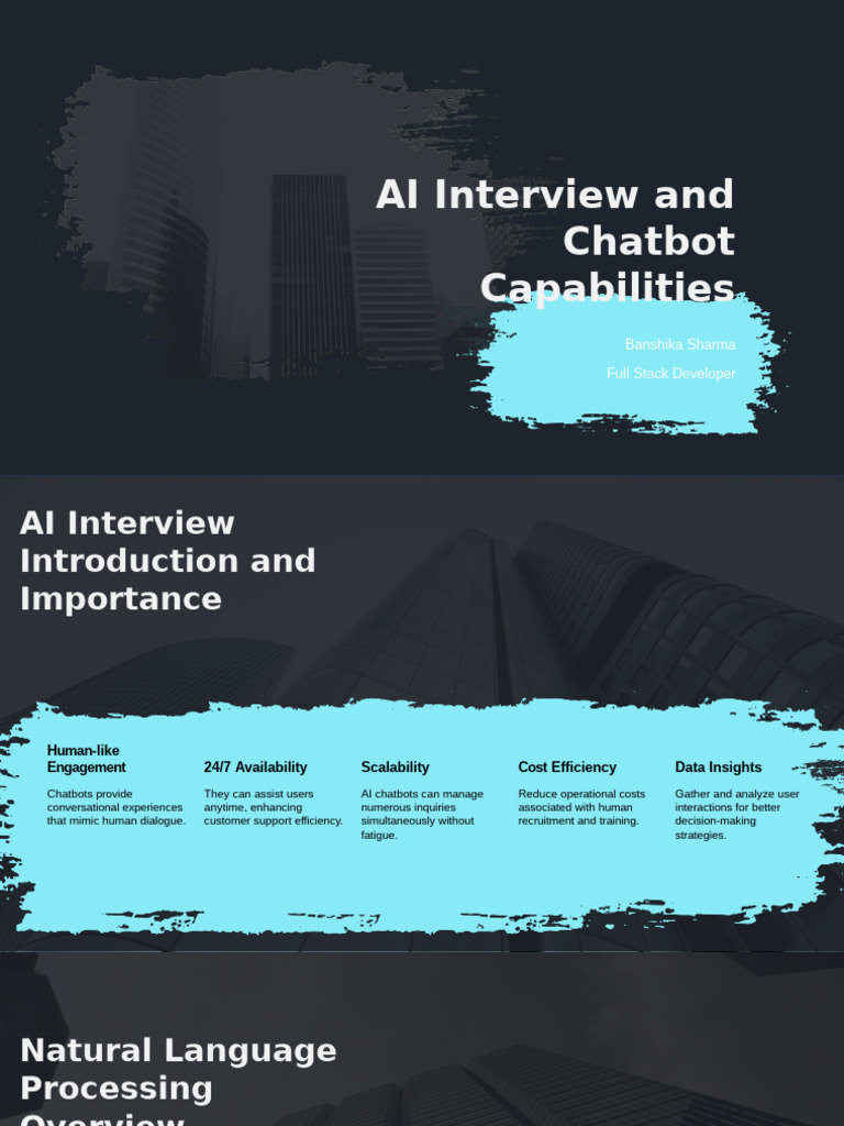 Slide3AI Interview (A) | PDF | Artificial Intelligence | Intelligence ...