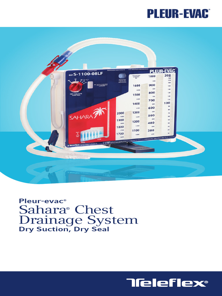 PleurEvac Sahara SetupGuide Scrollable | PDF | Clinical Medicine