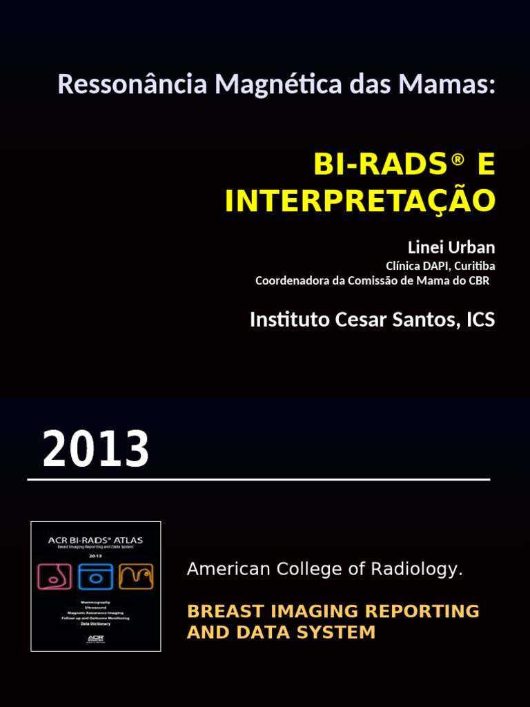 2 - Bi-Rads RM Mamas | PDF | Câncer de mama | Câncer