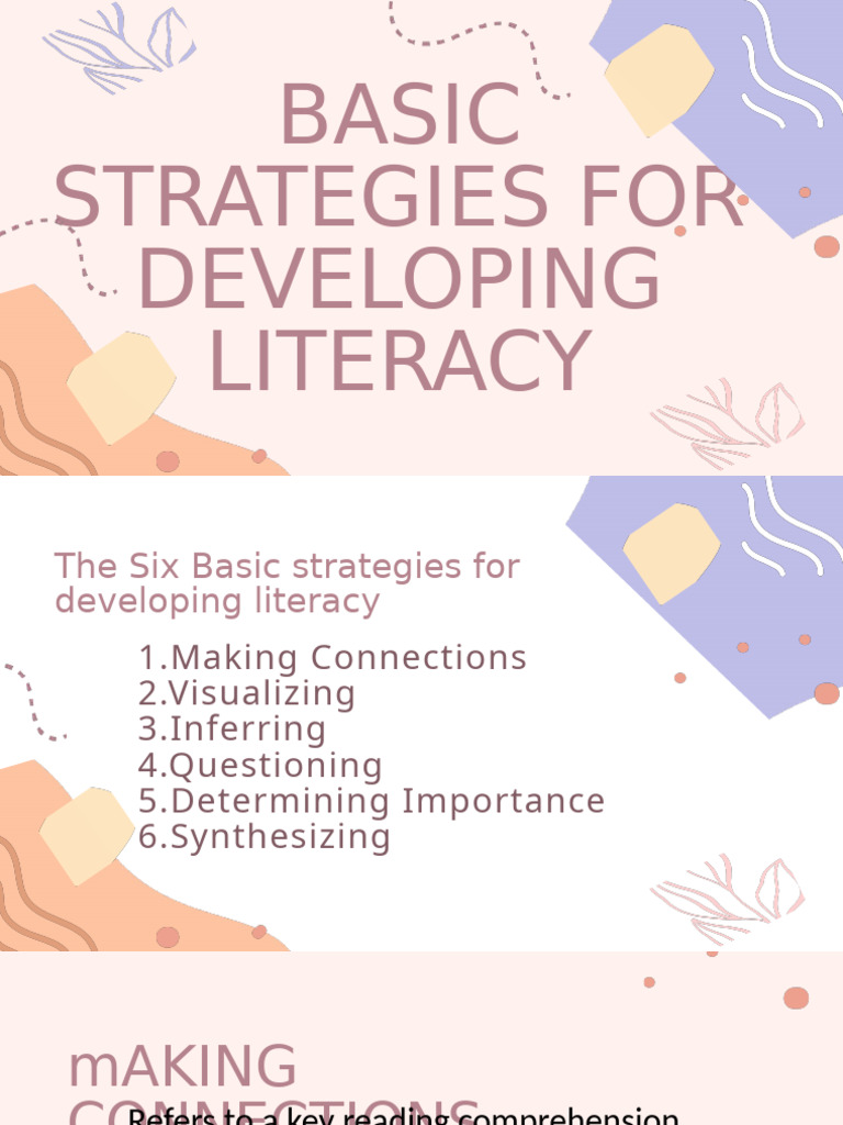 Six Key Strategies for Literacy Development | PDF