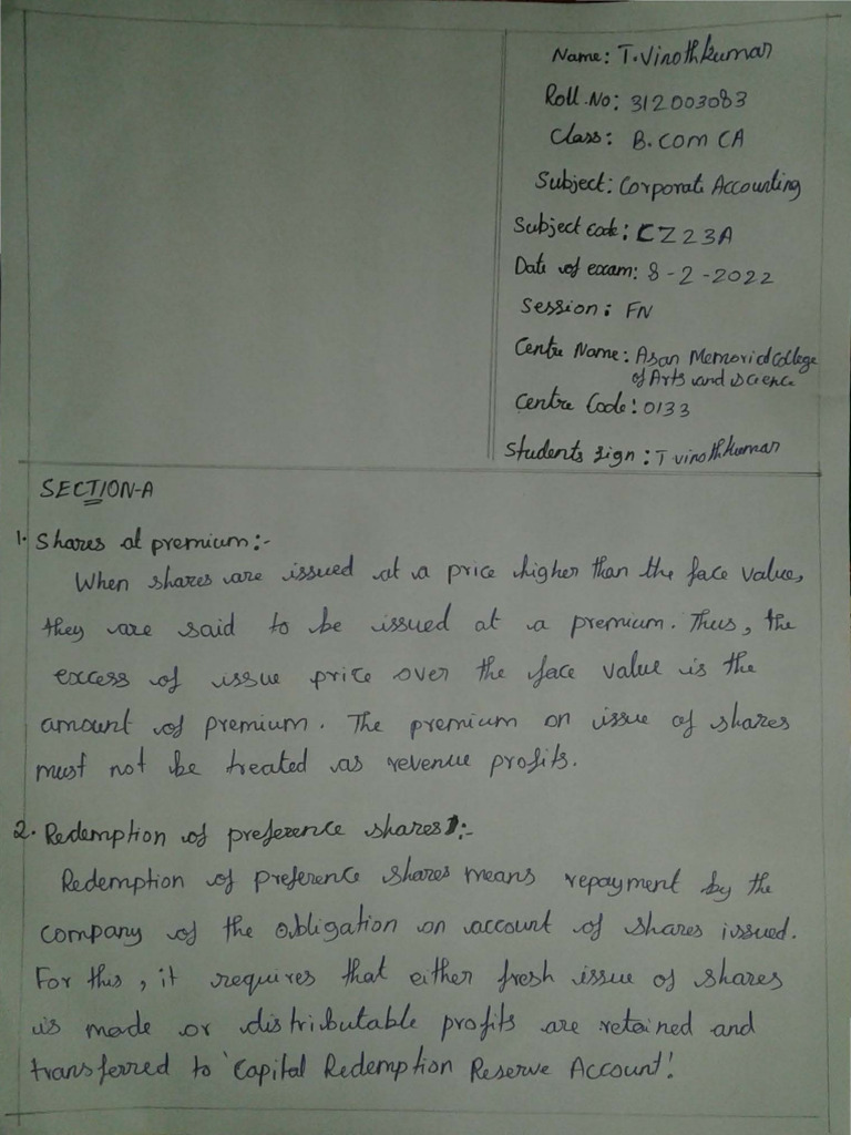 Vinothkumar T CZ23A | PDF