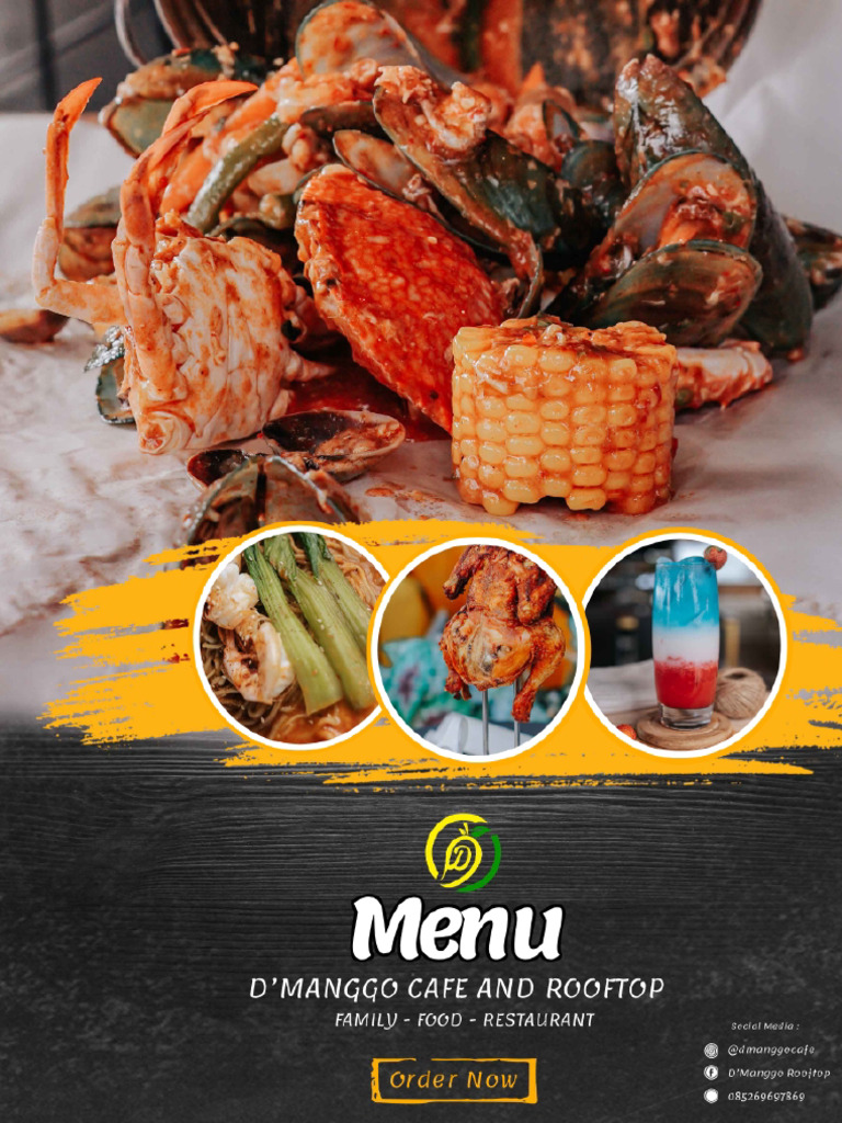 Menu Dmanggo - 2023 | PDF