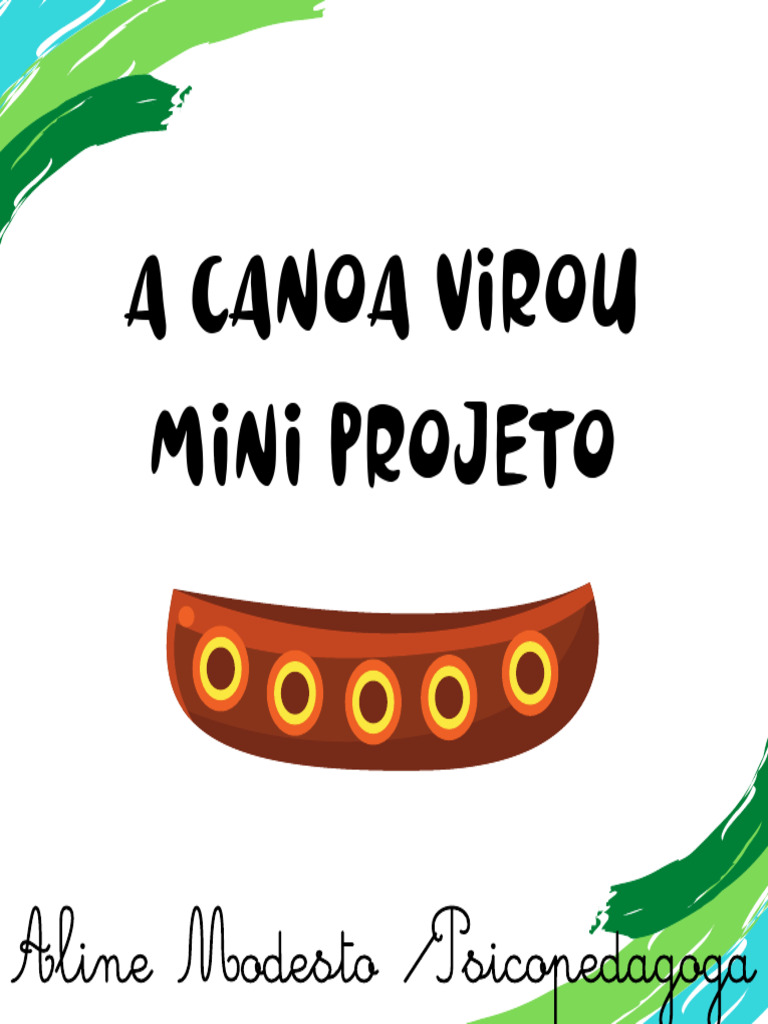 Atividades Educativas: A Canoa Virou | PDF