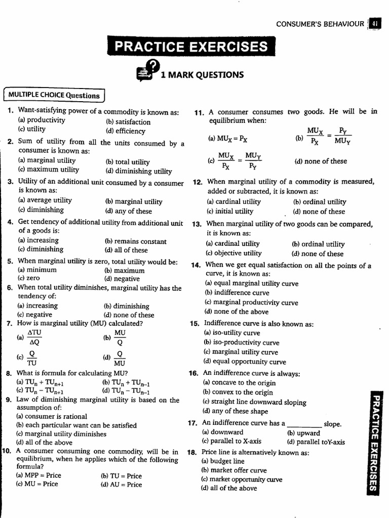 Utility Practice Questions | PDF
