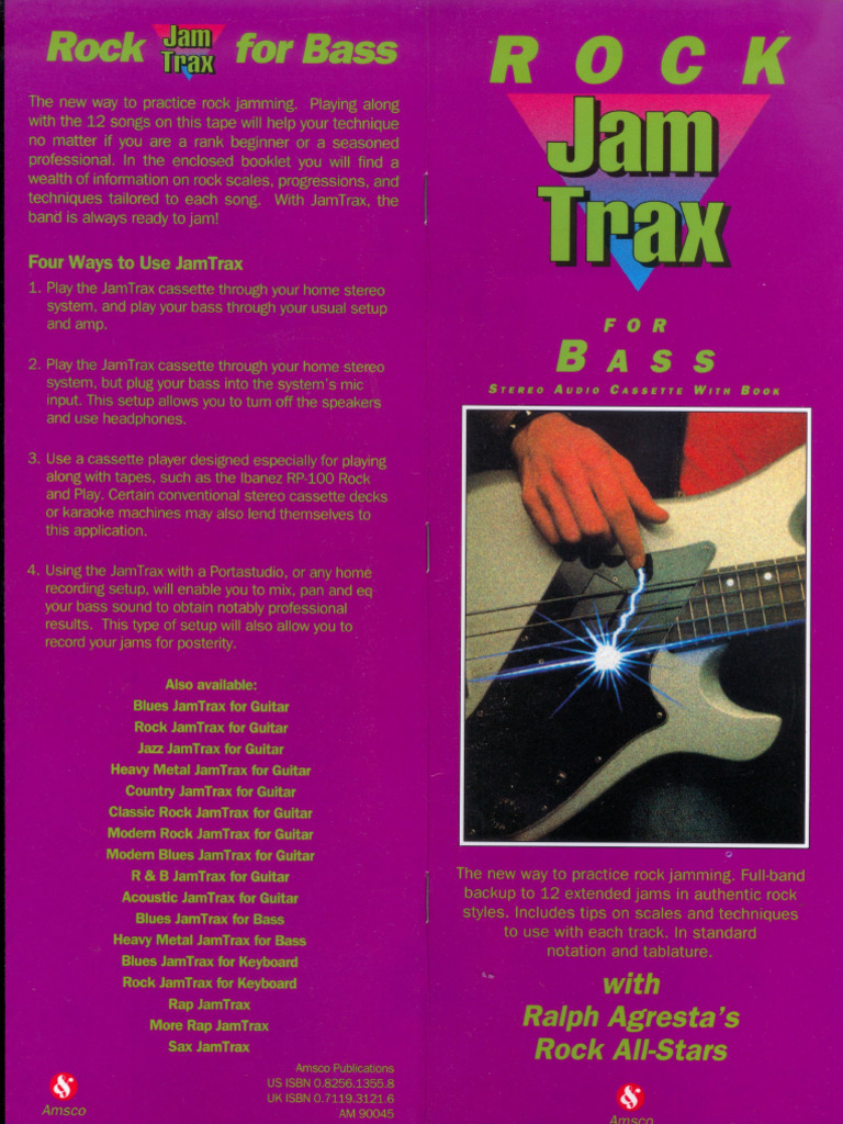 Ralph Agresta - Rock Jam Tracks For Bass | PDF